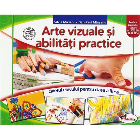 Arte Vizuale Si Abilitati Practice Clasa 3 Caiet Silvia Mirsan