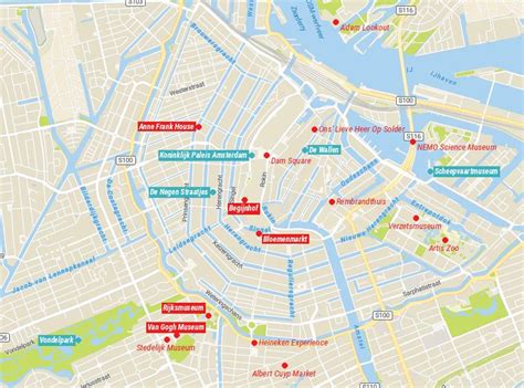 22 Top Tourist Attractions In Amsterdam With Map Touropia