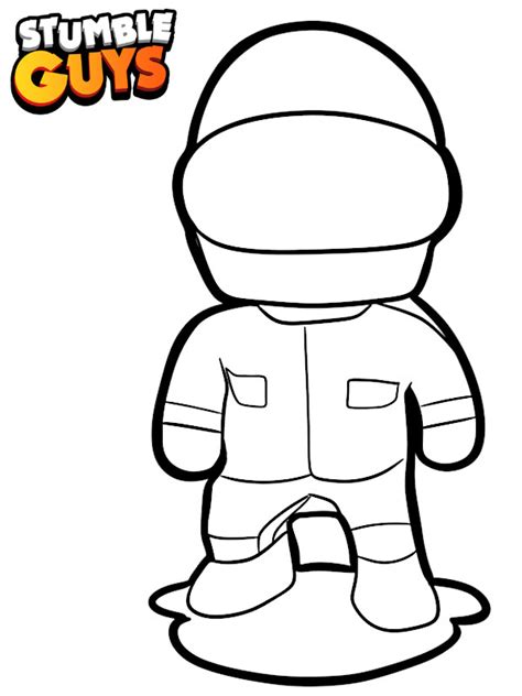 Stumble Guys Para Colorear 30 Dibujos Para Imprimir