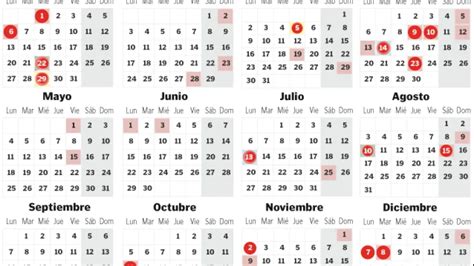 Calendario laboral 2020 en Zaragoza Huesca y Teruel Festivos en Aragón