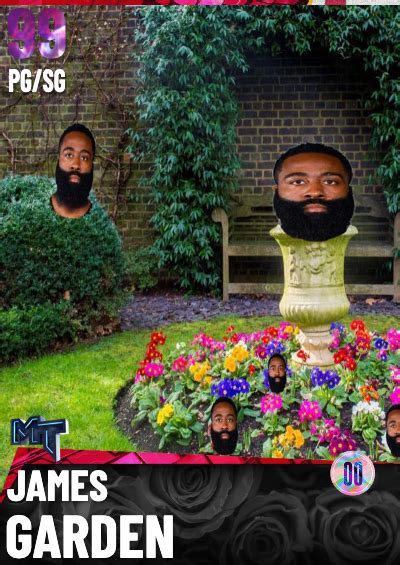 Nba K Kdb Custom Card Dark Matter James Garden