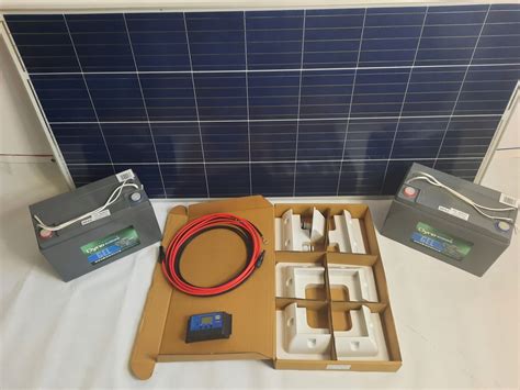 Zestaw Solarny Kamper Przyczepa 2x Aku Panel 13163797215
