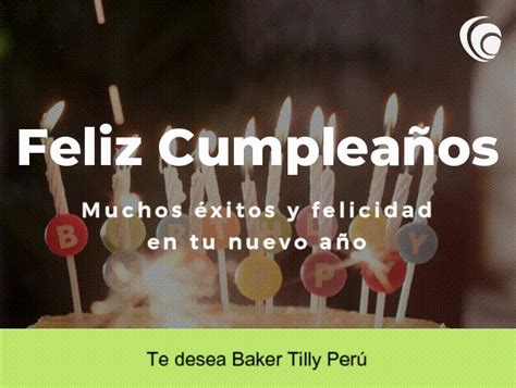 Feliz Cumpleaños Srta Nancy Chipana Auditoría Baker Tilly Perú