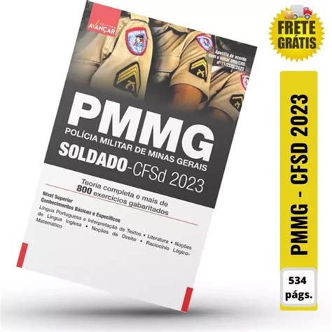 Apostila Curso De Formação De Soldados Pm Mg 2023 Completa