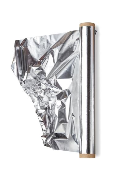 Rollo De Envases De Papel De Aluminio Para Cocinar Foto Premium