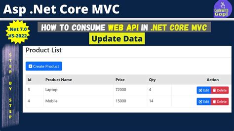 how to consume web api in asp core mvc consuming web api asp web api update data