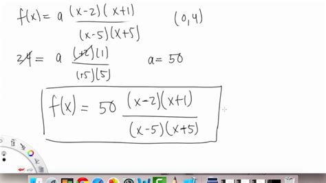 rational functions examples 2 3 precalculus griti youtube