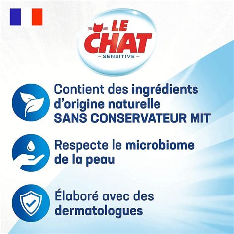Stock Bureau LE CHAT Lessive Liquide Hypoallergénique Sensitive
