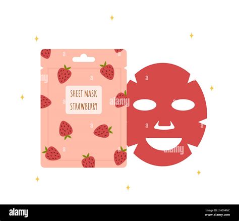 Hoja mascarilla facial Cuidado de la piel Rutina de la mañana