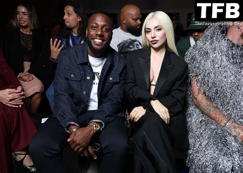 Ava Max Displays Her Sexy Tits As She Attends The Lanvin Show In Paris