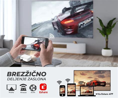 BYINTEK K45 Full HD 1080p Android WiFi Bluetooth 700 ANSI Lumnov
