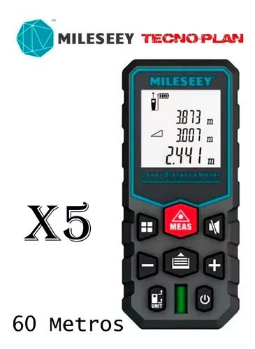 Trena Digital À Laser Mileseey X5 60 Metros Merc No Brasil