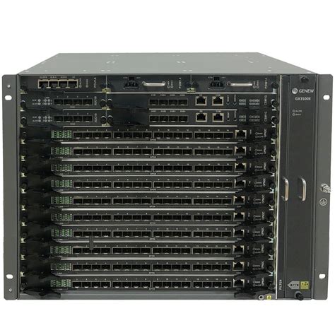 Genew FTTH 8U Chassis GPON XGPON XGSPON OLT GX3500e GPON OLT And