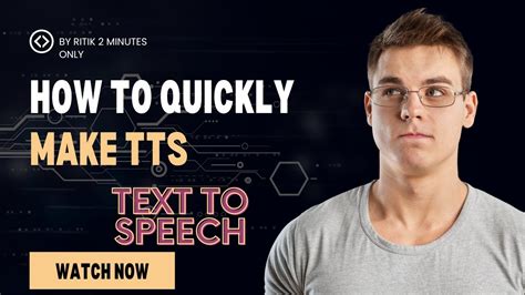 how to make text to speech bot using python youtube