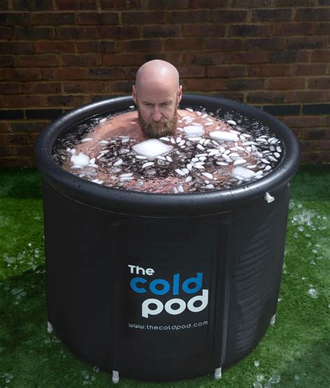 Ice Bath Tub For Athletes Large Cold Plunge Tub Outdoor With Cover 116