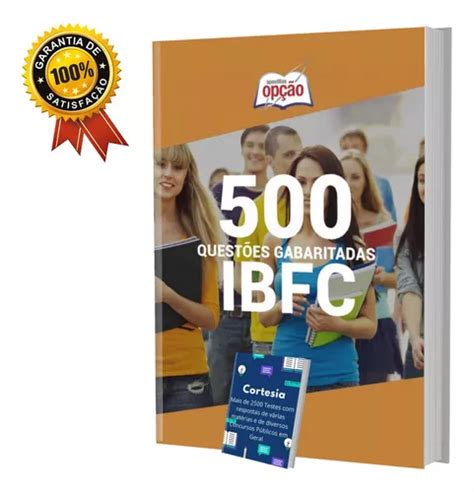 Caderno De Questões Ibfc 500 Questões Gabaritadas MercadoLivre