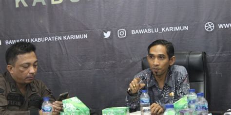 Bawaslu Karimun Ajak Masyarakat Karimun Berpartisipasi Awasi Pemilu