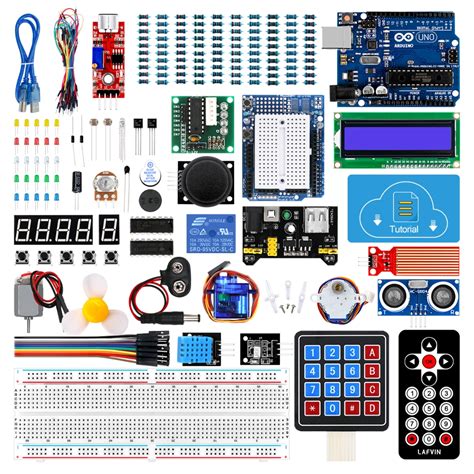 KLYSTR UNO R3 Project Super Starter Kit For Arduino UNO R3 With