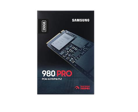 DISCO SOLIDO SSD NVME M 2 SAMSUNG 980 PRO 250GB PCIE 4 0 Starware
