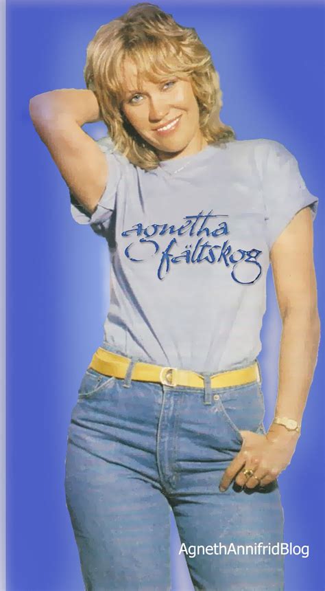 Agnetha Faltskog The Abba Icon Flashback To 1983 Agnetha Artwork