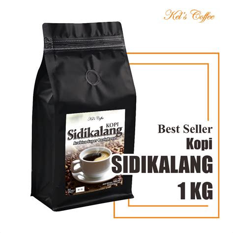 Jual Kopi Bubuk SIDIKALANG 1 KG Arabica Super Kopi Hitam Fresh