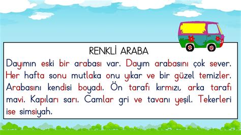 1 Sınıf Okuma Metinleri Çocukların Okuma Becerilerini Destekleyen