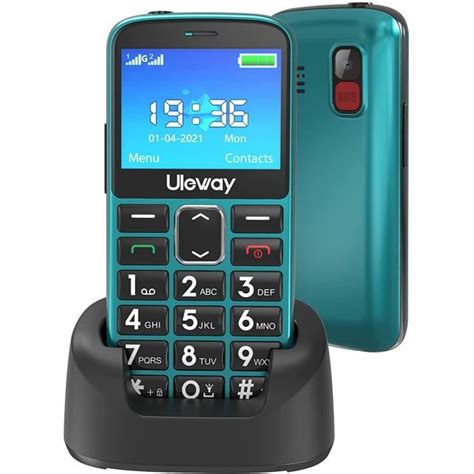 Uleway T L Phone Portable D Bloqu Senior Telephone Portable Pas Cher