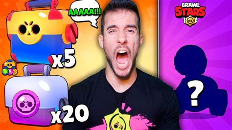 ABRO CAJAS COMPRO CAJAS Y PASA ESTO Con BONNIE En BRAWL STARS YouTube