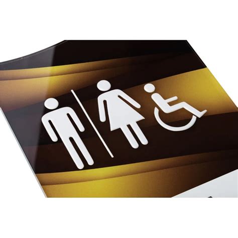 Toaleta Koedukacyjna Tabliczka Z Pismem Braille A Wym X Mm
