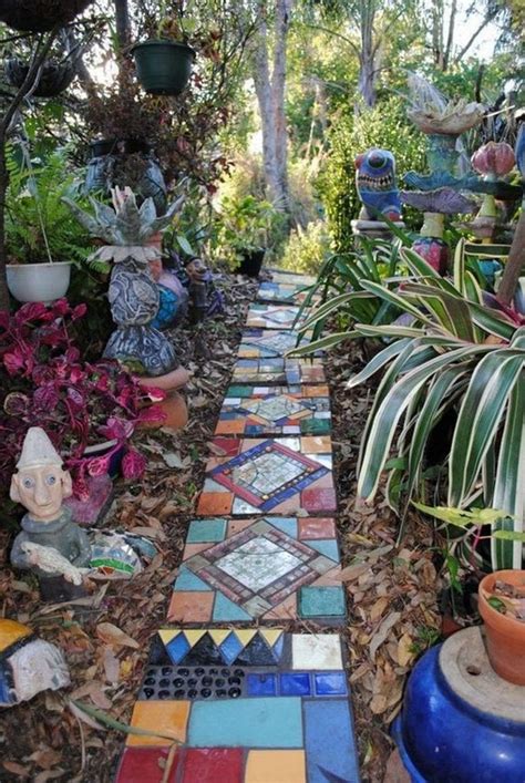 Creative Mosaic Garden Paths 3 Useful Advice The Garden