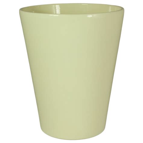 Osłonka doniczki ceramiczna Calypso 13cm kremowa Cermax Leroy Merlin