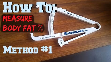 How To Measure Body Fat Percentage Method Body Fat Calipers Ft