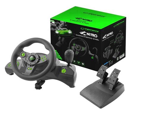 KIEROWNICA Z PEDAŁAMI SKRZYNIA BIEGÓW DO PC PS3 KOMPUTERA USB WIBRACJE