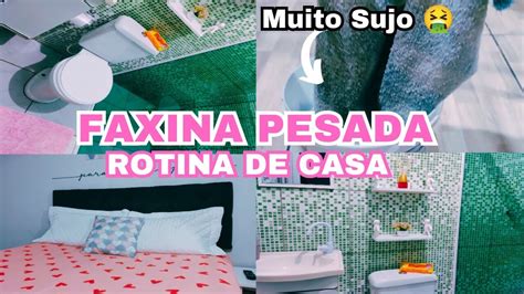 FAXINA PESADA L ROTINA DE CASA L CAMA POSTA SIMPLES L LIMPEZA E