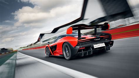 Mclaren Senna Rear K Mclaren Wallpapers Mclaren Senna Wallpapers Hd