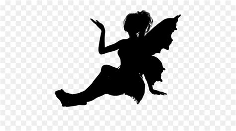 Silhouette Fairy Clip Art Fairy With Wand Silhouette Png Clip Art