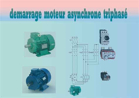 Des Sch Mas Demarrage Moteur Asynchrone Triphas Avec Explication
