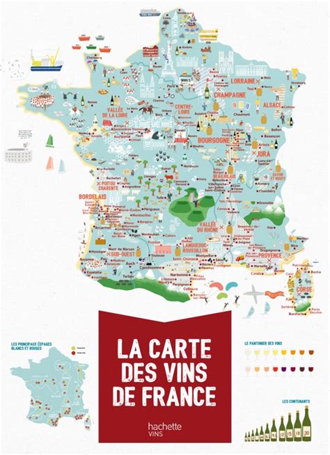 La Carte Des Vins De France Hachette Fr