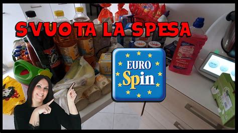 Svuota La Spesa EUROSPIN Eurospin Svuotalaspesa Shopping Spesa