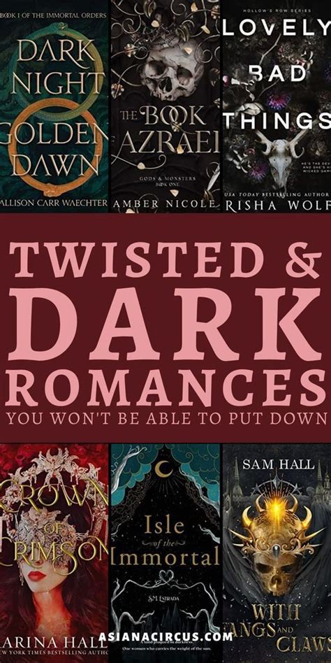 33 Best New Dark Romance Books To Read In 2024 Dark Romance Books