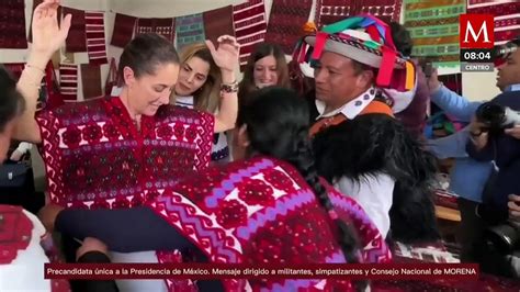 Claudia Sheinbaum recibe bastón de mando en Chiapas Vídeo Dailymotion