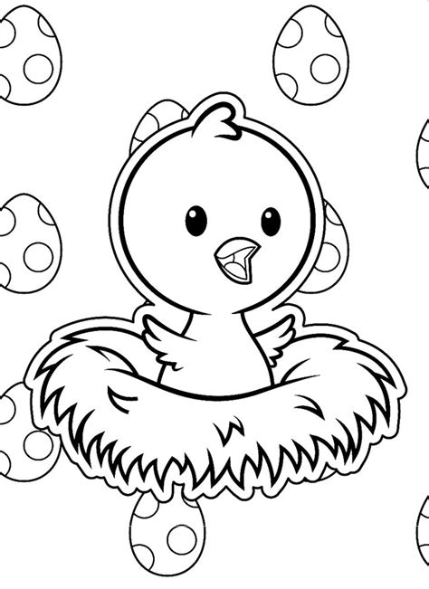 57 Desenhos Do Pintinho Amarelinho Para Imprimir E Colorir