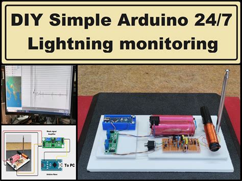 Diy Simple Arduino 24 7 Lightning Monitoring System With Graph And Data Logging Arduino