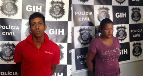 Casal suspeito de latrocínio é preso em Aparecida de Goiânia Jornal O