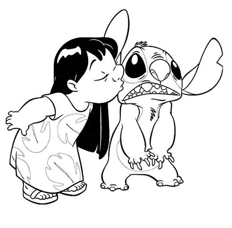Lilo Y Stitch Para Colorear Pintar E Imprimir