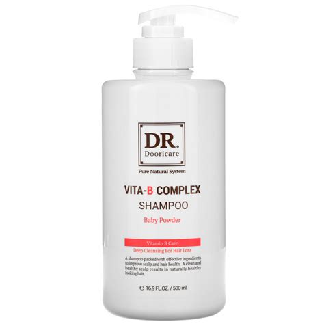 Doori Cosmetics Vita B Complex Shampoo Baby Powder 16 9 Fl Oz 500