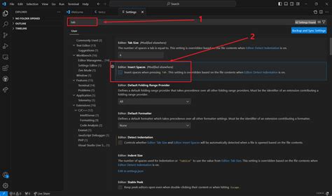 【工具使用 vscode】取消设置按下 tab 插入4 个空格操作 vscode tab csdn博客
