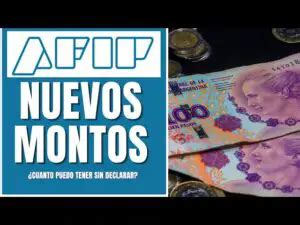 Cuánto dinero puedo tener en el banco sin declarar en Argentina