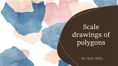 Scale Drawings Of Polygons YouTube