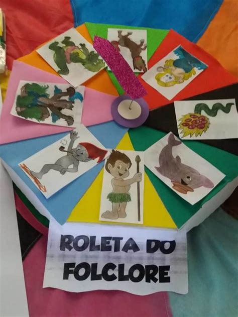 Atividade L Dica Sobre Folclore Roleta Do Folclore Mundinho Da Crian A